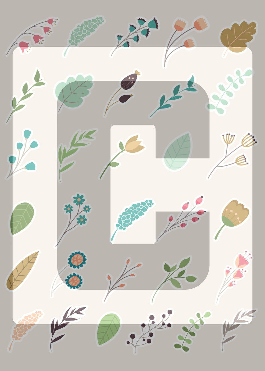 Floral Flourishes Printable Planner Stickers – The Paper Hen