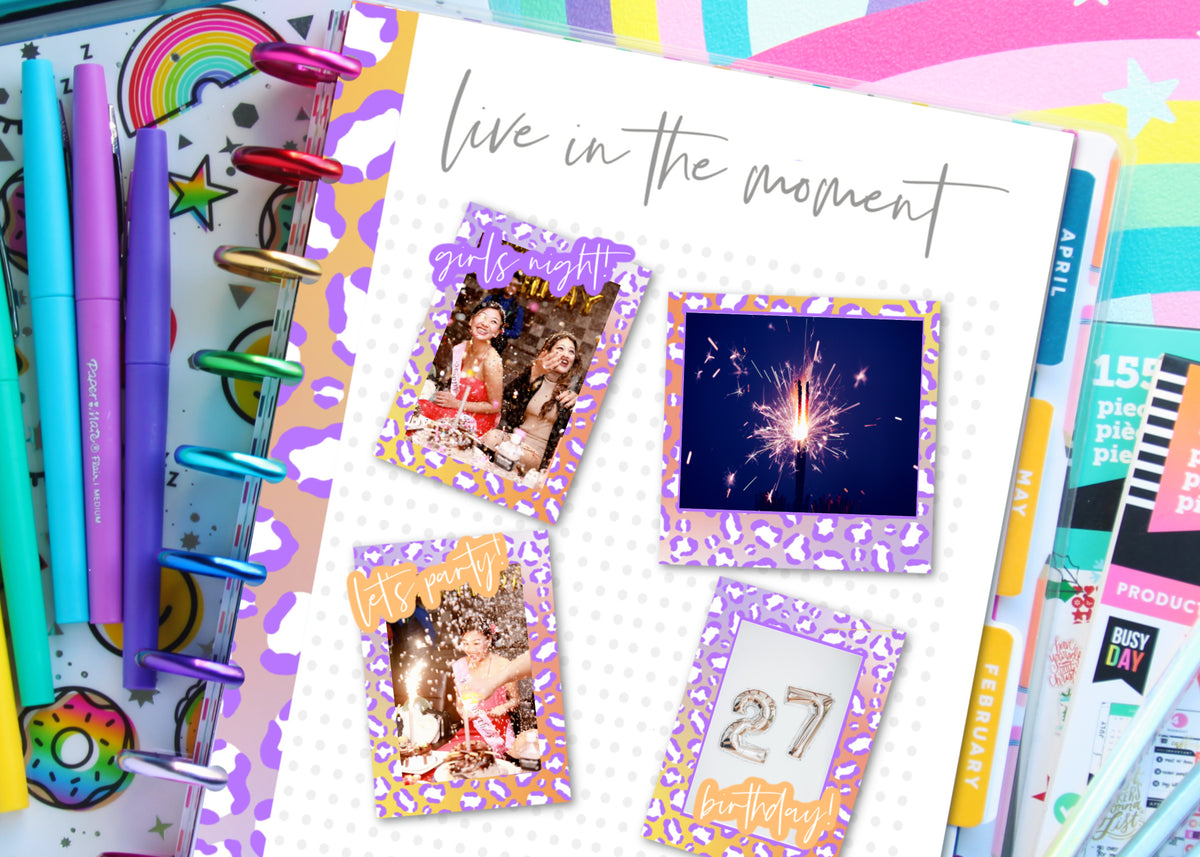 Printable Memory Keeping Stickers & Planner Inserts – The Paper Hen