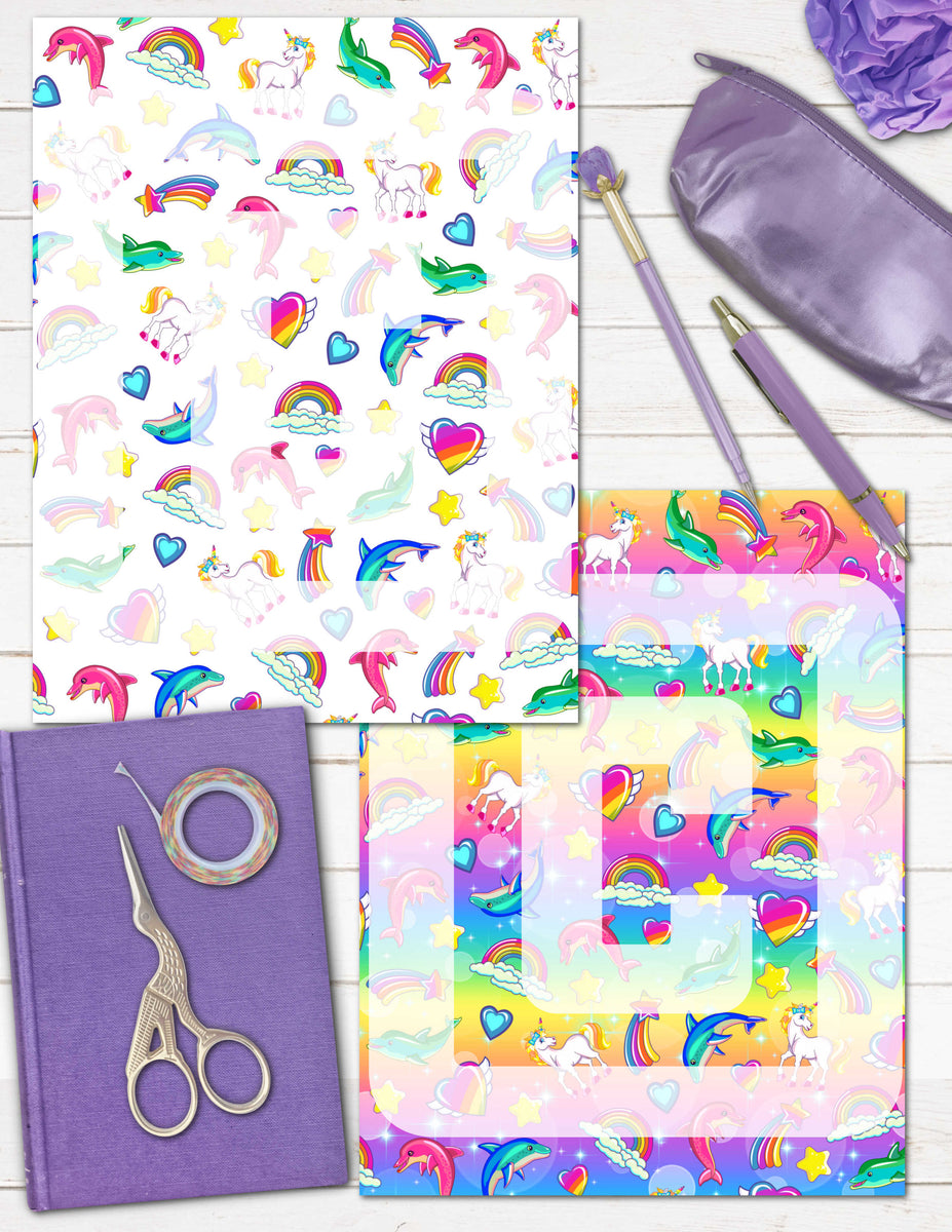 Nostalgic 90's Printable Digital Paper -13 Sheets – The Paper Hen