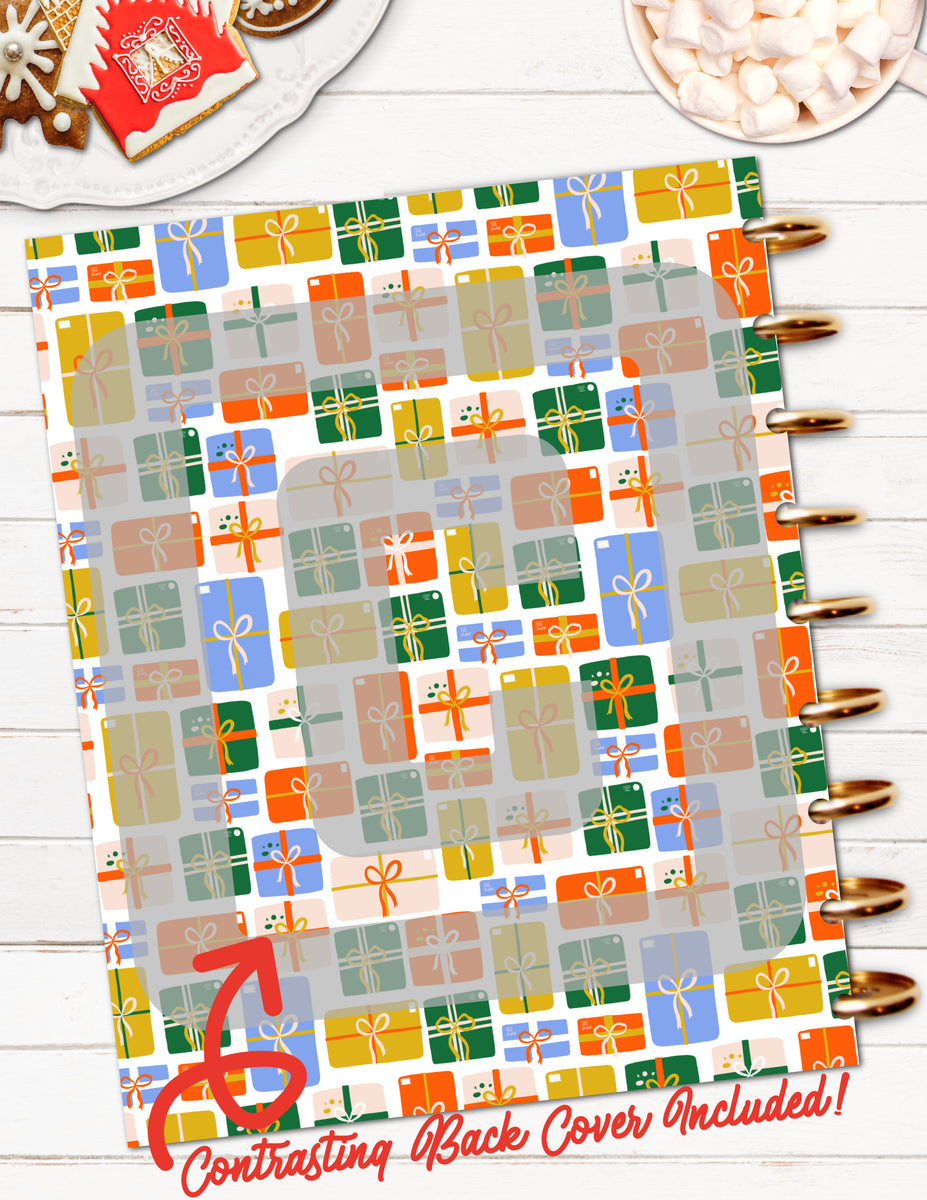 Printable Christmas Holiday Planner Cover Custom DIY – The Paper Hen